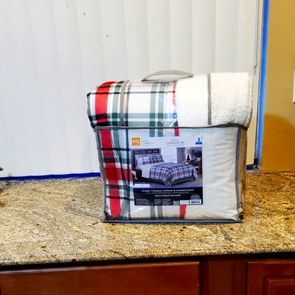 Mainstays | Bedding | Mainstays Plaid Cozy Flannel Reverse To Super ...